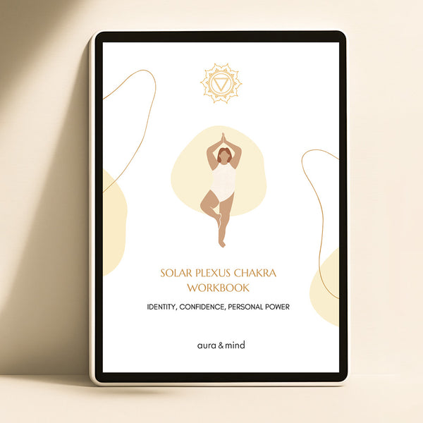 Solar Plexus Chakra Healing Digital Workbook – Aura Bottle