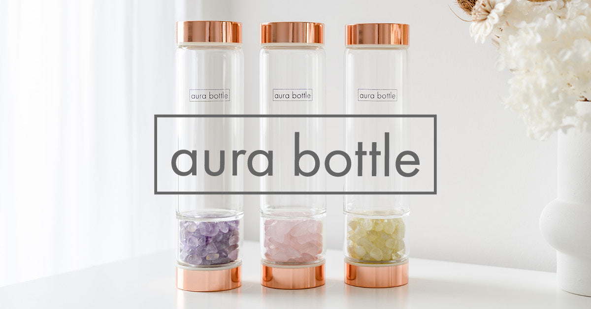 Aura Bottle Australia | Crystal Water Bottles, Candles & Gifts