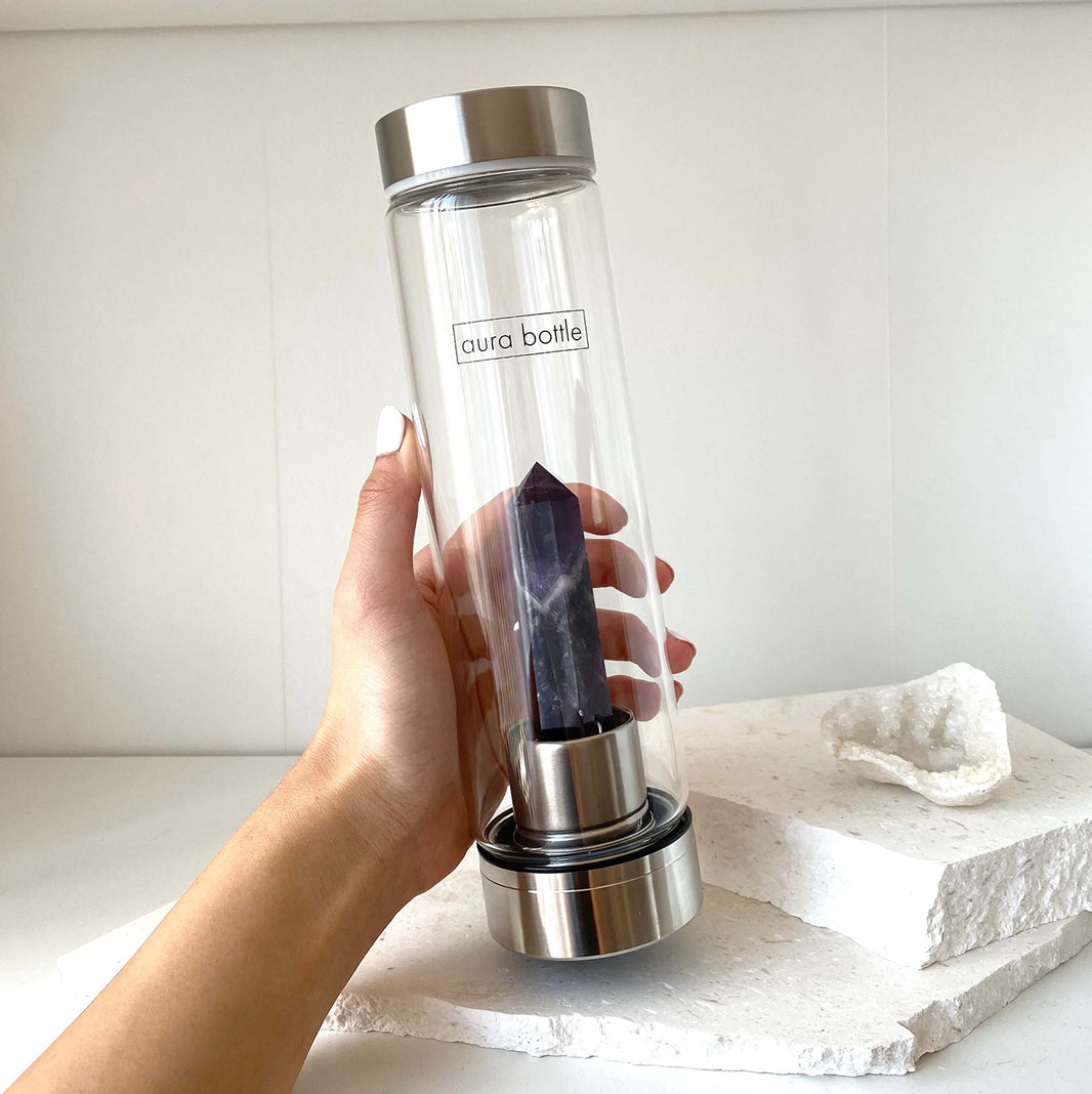 Aura Bottle Infused Crystal